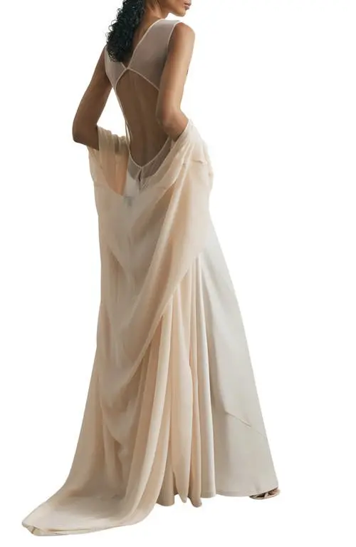 REISS Flora Maxi Dress & Wrap Set