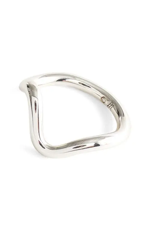 Madewell Wavy Ring - Warm Silver