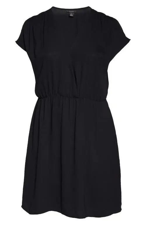 Halogen Faux Wrap Dress