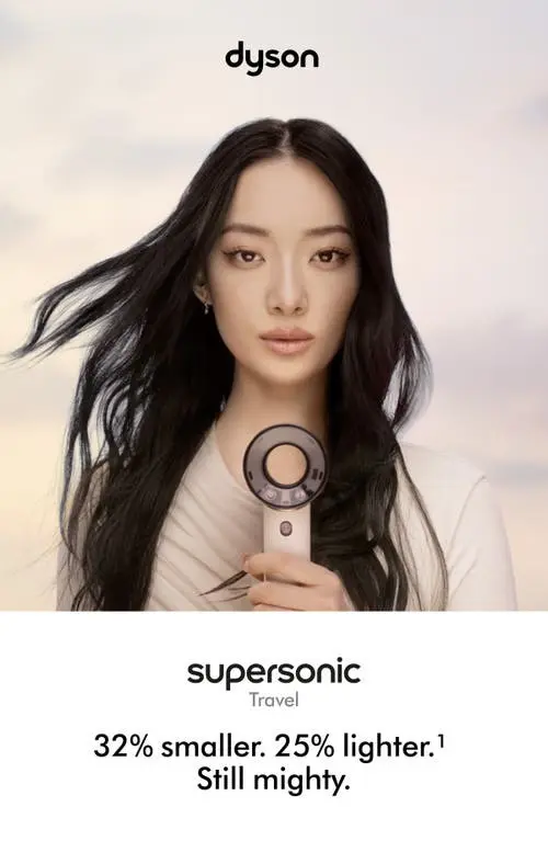 DYSON Supersonic Travel Hair Dryer - Ceramic Pink