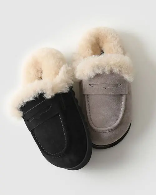 NAKED WOLFE Corded Slip-on Loafers - Stone