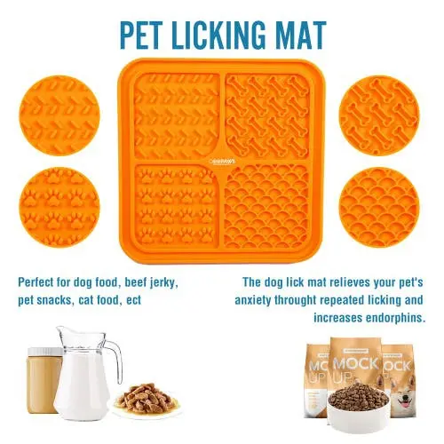 GOOPAWS 3pack Licking Mats