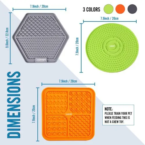 GOOPAWS 3pack Licking Mats