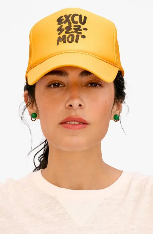 Clare V. Excusez Moi Trucker Hat