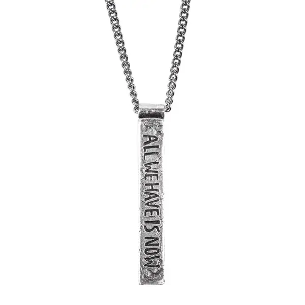 HAZE & GLORY All We Have Is Now Sterling Necklace - Silver