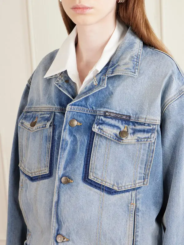 MAISON MARGIELA Distressed Denim Jacket