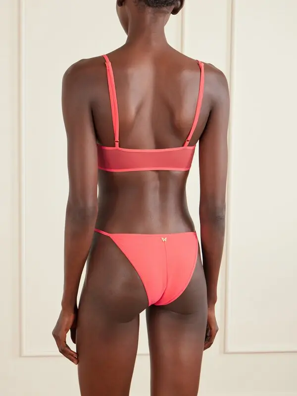 Kiki De Montparnasse Peep Show Triangle Bikini Top