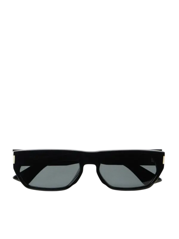 Saint Laurent Sl 900 Squared-frame Sunglasses - Black