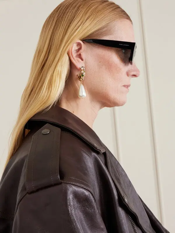 Saint Laurent Sl 900 Squared-frame Sunglasses