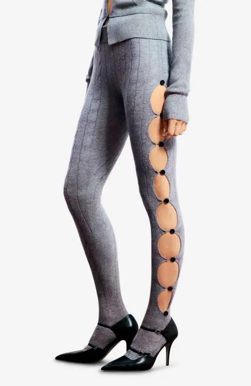 Desigual Side Cutout Leggings