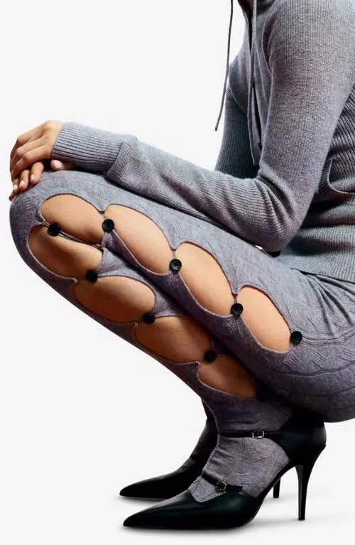 Desigual Side Cutout Leggings