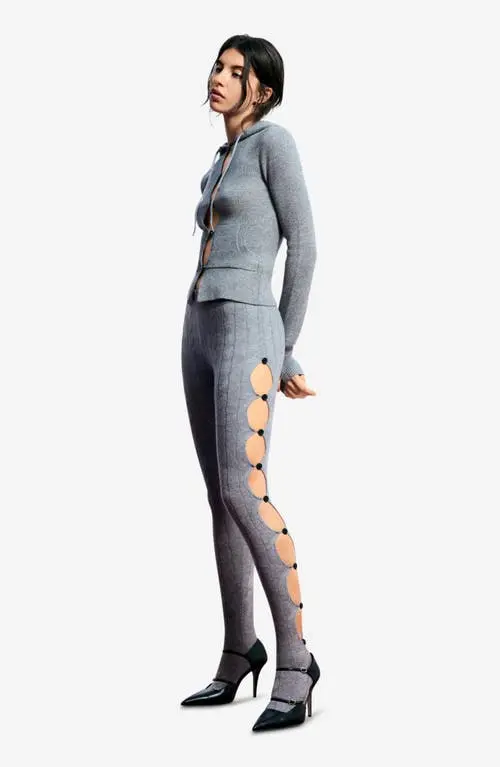 Desigual Side Cutout Leggings