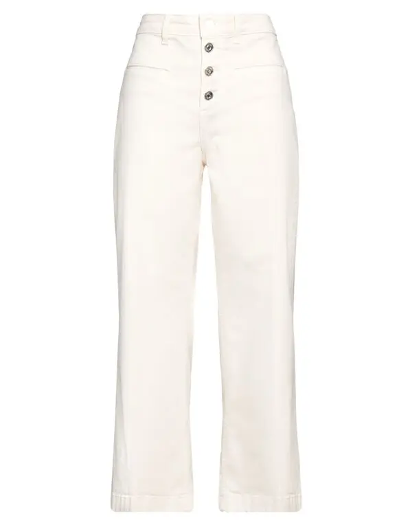 Liu Jo High Waisted Straight Leg Jeans In Cotton Blend