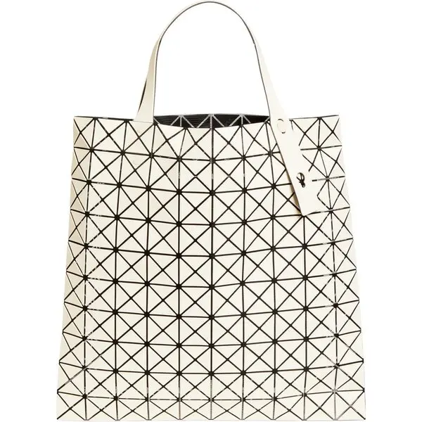 Issey Miyake Prism Frost Tote - White Beige