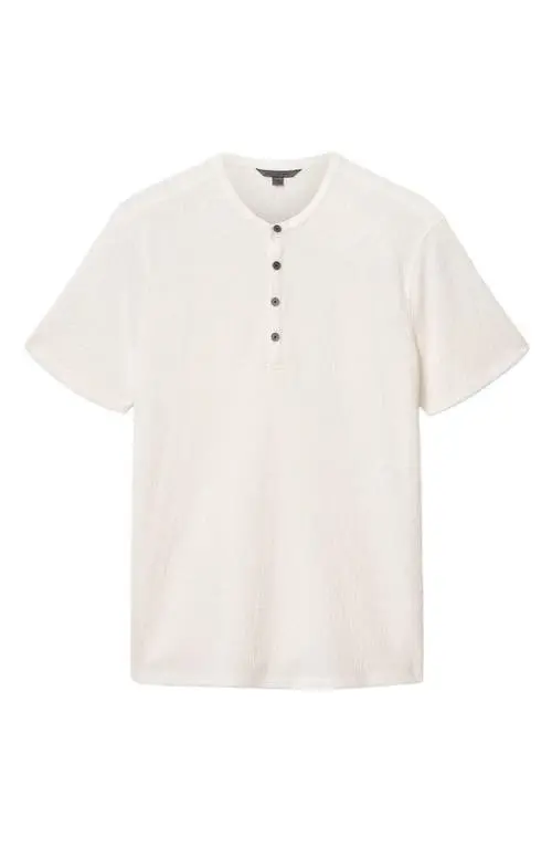 John Varvatos Egon Texture Knit Short Sleeve Henley