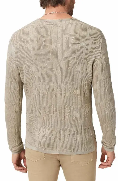 John Varvatos Vinny Broken Pattern Henley