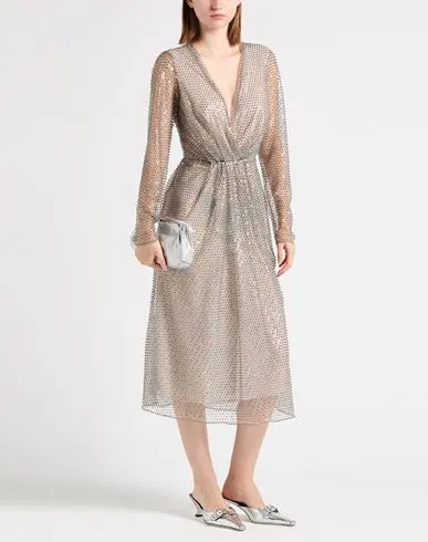 SEMICOUTURE Polyester Midi Dress