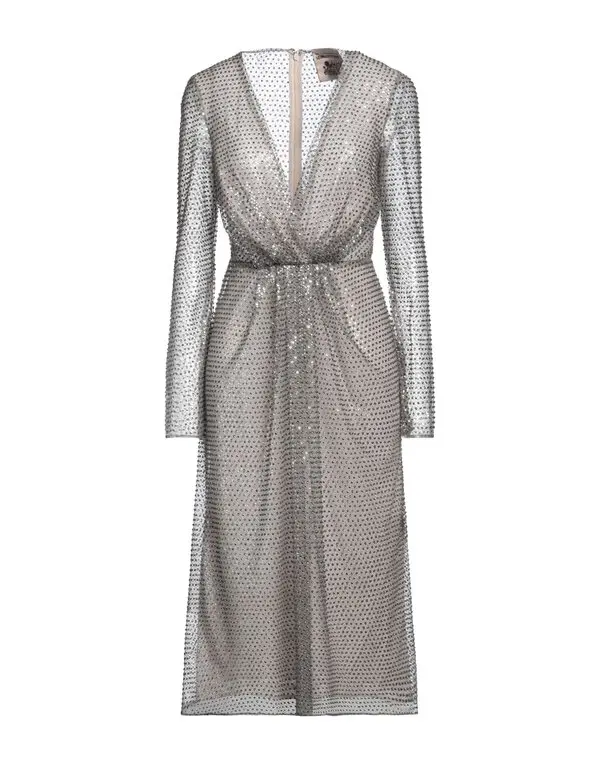 SEMICOUTURE Polyester Midi Dress