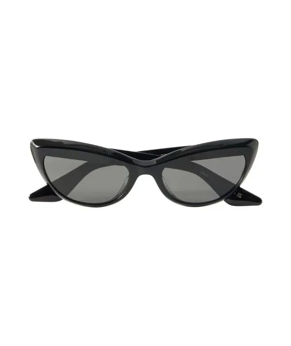 Oliver Spencer X Khaite 1963c Cat-eye Acetate Sunglasses - Black