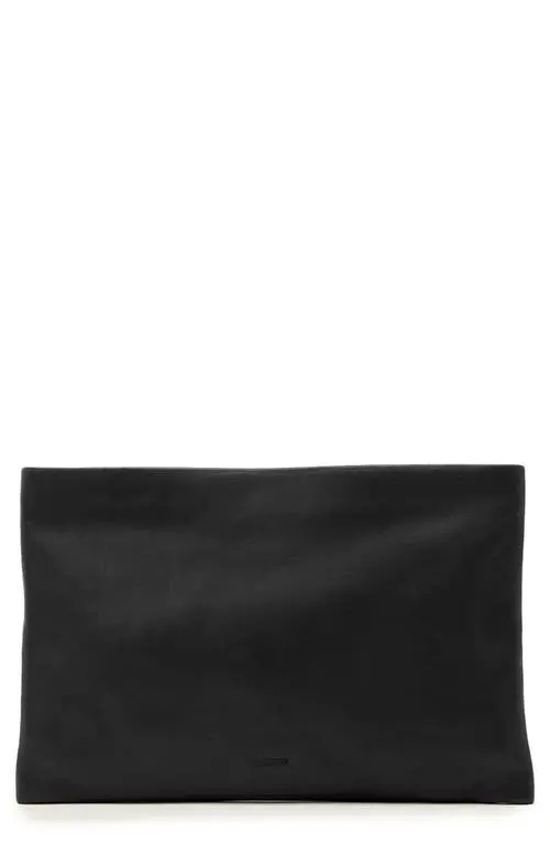 ALLSAINTS Bettina Leather Clutch - Black