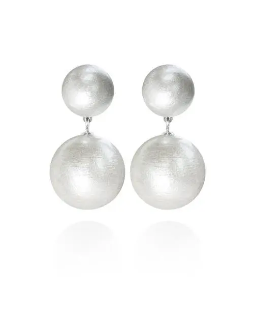 SAULE LABEL Sonia Classic Earrings - Frost