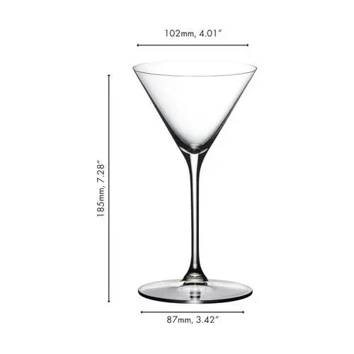 RIEDEL Grape@ Martini Cocktail Glass, Buy 3 Get 4