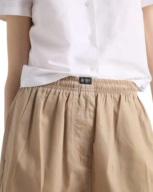 Prada Washed Re-nylon Shorts