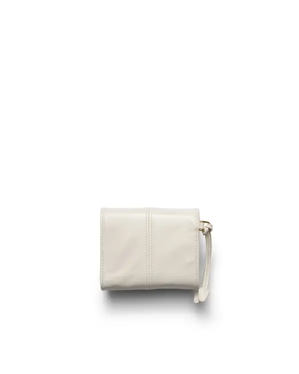 Prada Small Leather Wallet - White