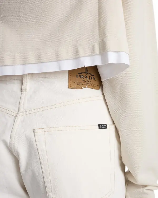 Prada Denim Bermuda Shorts