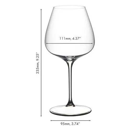 RIEDEL Grape@ Pinot Noir/nebbiolo Wine Glass, Buy 3 Get 4