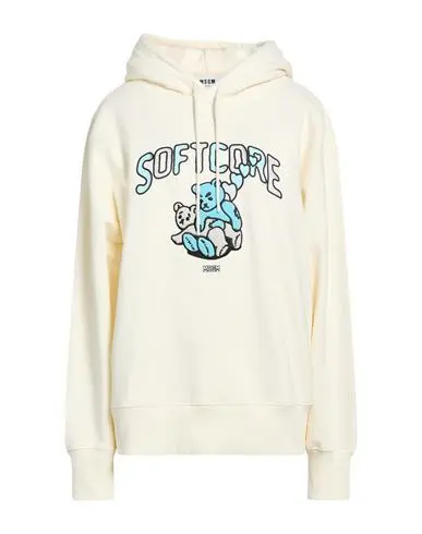 MSGM Cotton Terry Sweatshirt - Ivory