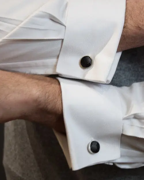 KNOTTERY & CO Hexloop Silk Cufflinks