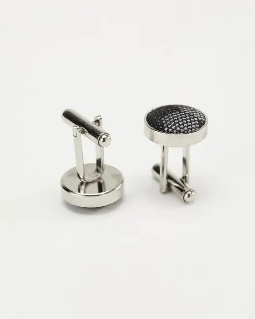 KNOTTERY & CO Hexloop Silk Cufflinks