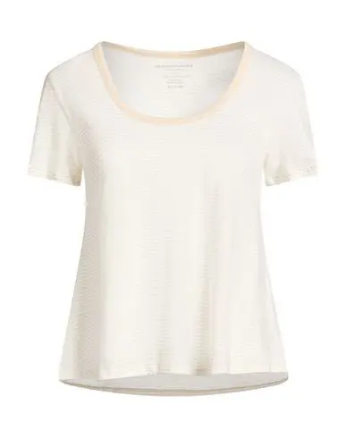 Majestic Filatures Organic Cotton Striped T-shirt - White
