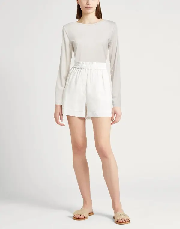 Majestic Filatures T-shirt In Light Lyocell And Organic Cotton Jersey