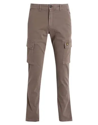 LYLE & SCOTT Cotton-elastane Blend Cargo Pants - Beige