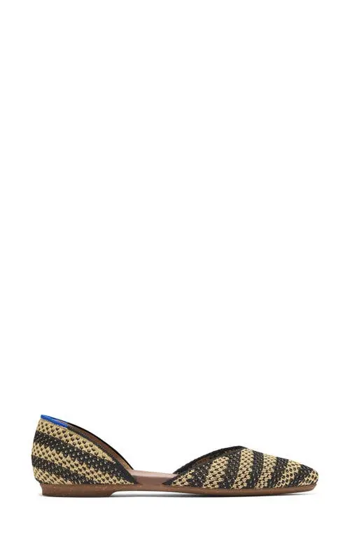 Rothy's The D'orsay Flat - Shortbread Stripe