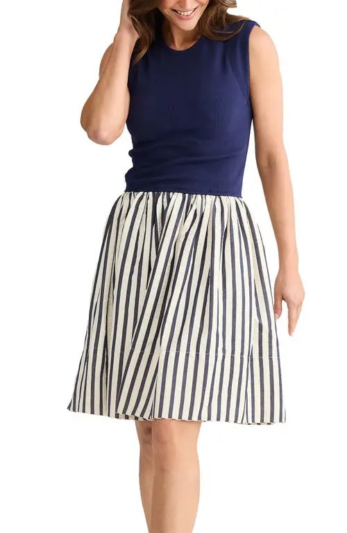 BRAVE+TRUE Daphne Sleeveless Fit & Flare Dress