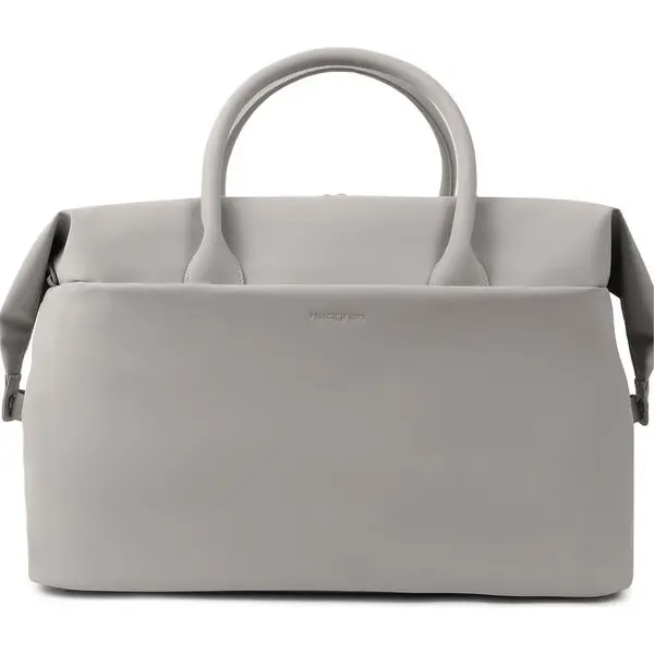 HEDGREN Nostos Matte Weekend Travel Bag - Pebble