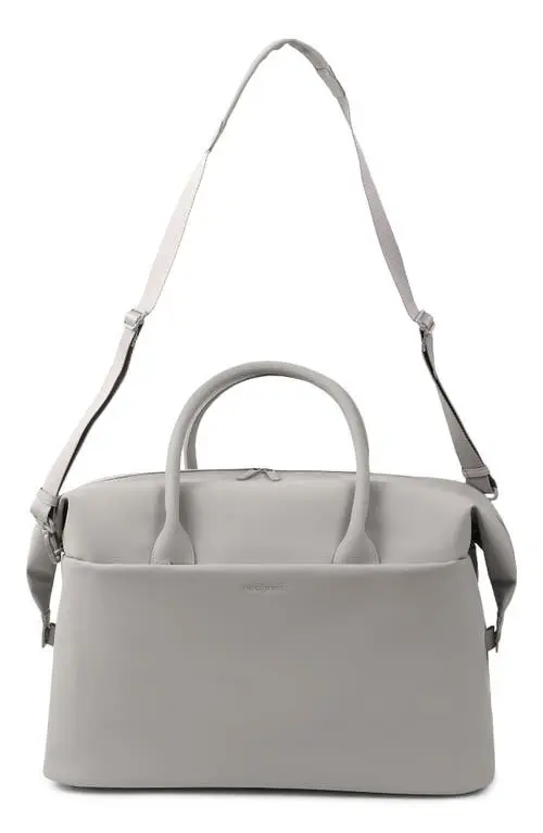 HEDGREN Nostos Matte Weekend Travel Bag - Pebble