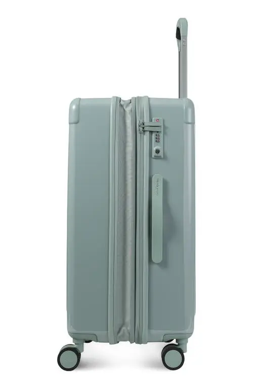 HEDGREN Nostos Glossy Medium Spinner Suitcase - Laguna