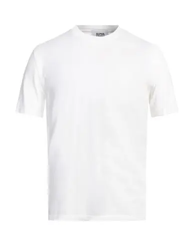 Alpha Studio T-shirt Size Cotton, Elastane - White