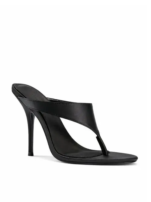 FEMME Rio Thong Slipper - Black