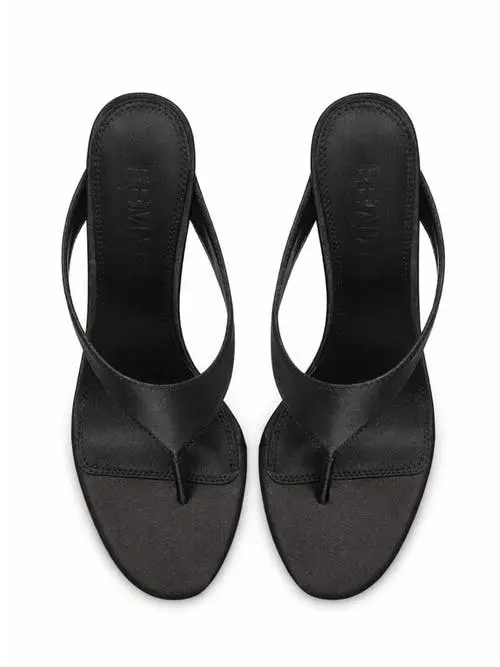 FEMME Rio Thong Slipper - Black
