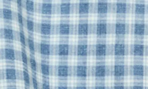 Lucky Brand Faded Check Camp Shirt