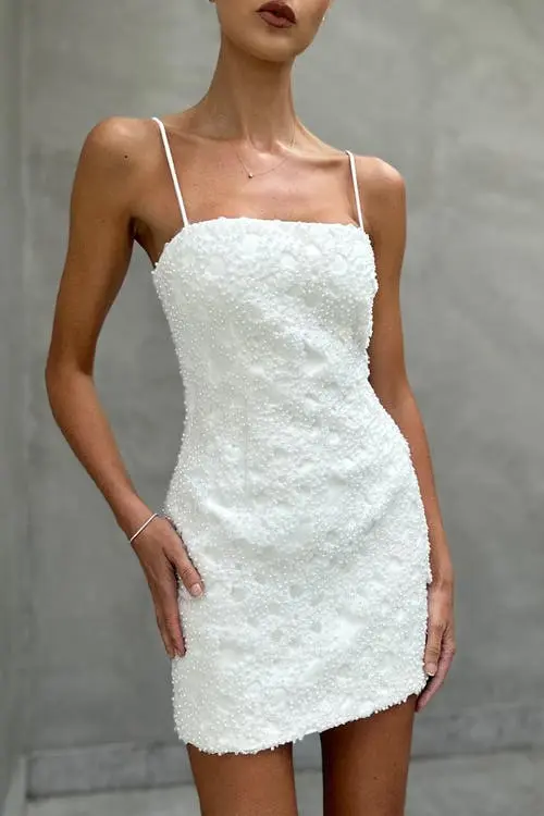 ATOIR Maple Mini Dress - Ivory
