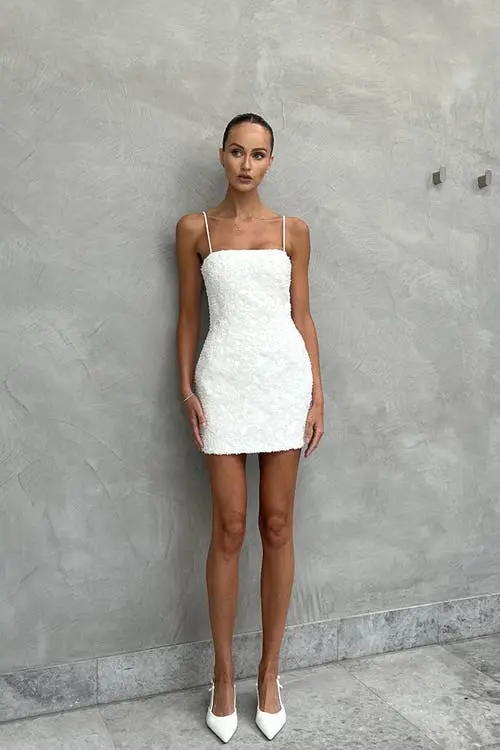 ATOIR Maple Mini Dress - Ivory