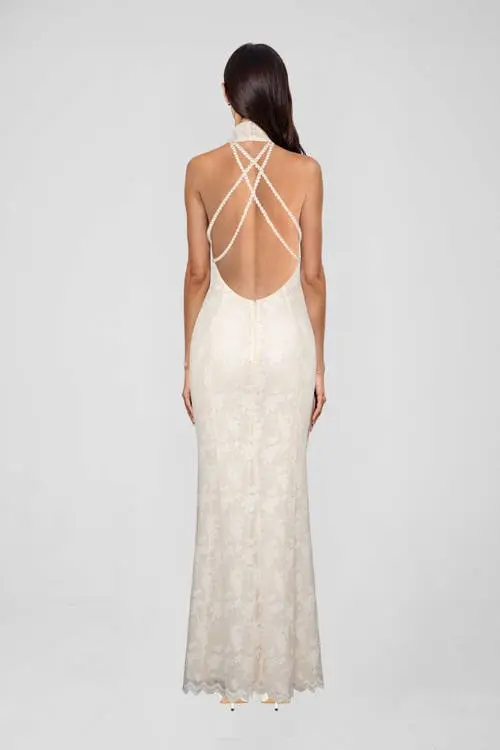 ATOIR Lace Devon Gown - Ivory