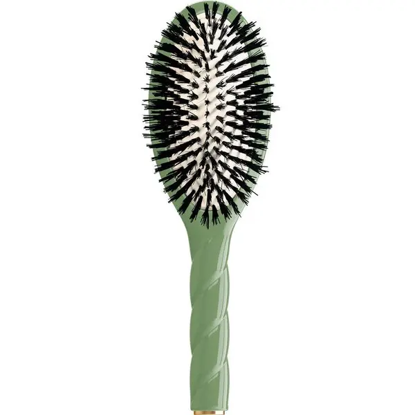 LA BONNE BROSSE N.01 The Large Shine & Care Hairbrush - Sage Green