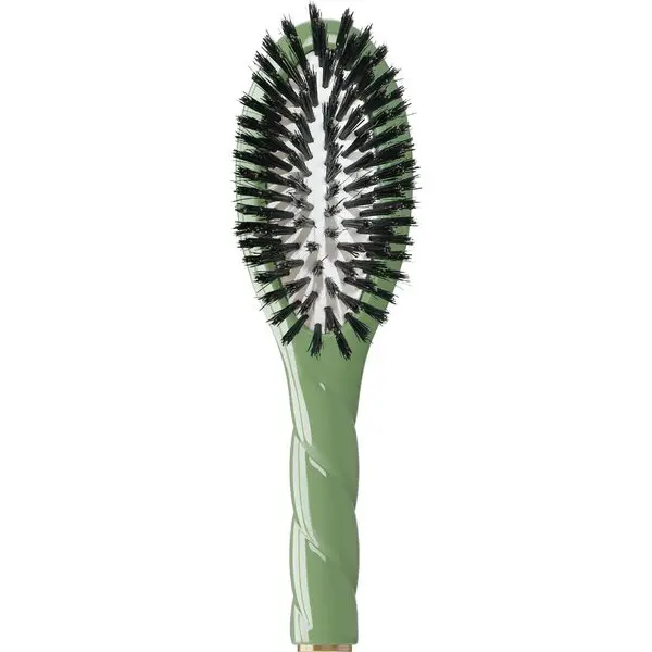 LA BONNE BROSSE N.01 The Small Shine & Care Hairbrush - Almond Green